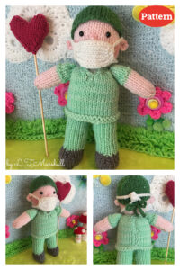 5 Medical Staff Doll Knitting Patterns