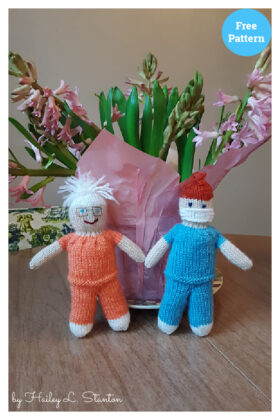 5 Medical Staff Doll Knitting Patterns