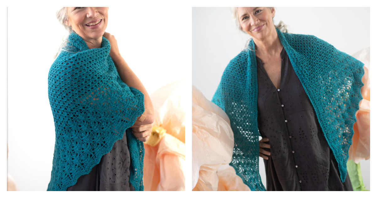 Desdemona Lace Shawl Free Knitting Pattern