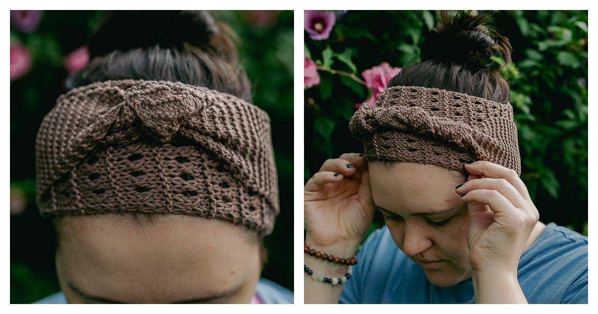 Elavine Head Wrap Free Knitting Pattern
